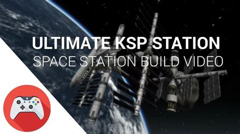 Ksp Ultimate Space Station With Asteroid And Space Shuttle Смотреть