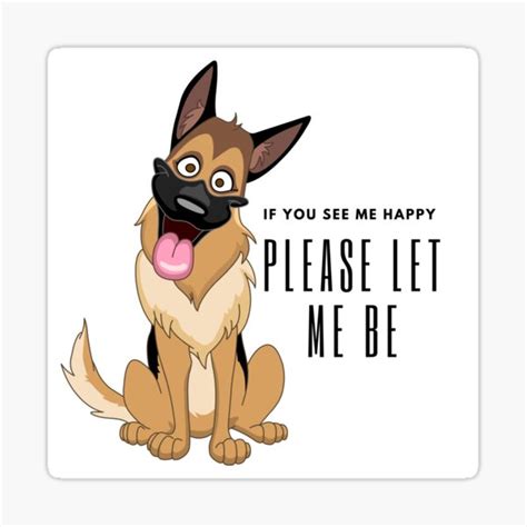 Belgian Shepherd Malinois Sticker For Sale By Lessonsprint Redbubble