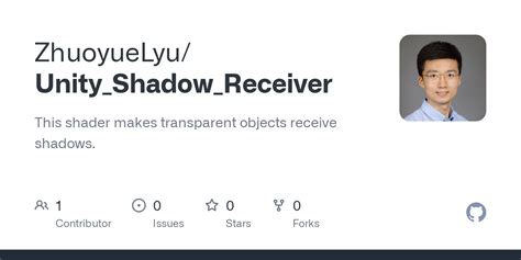 Github Zhuoyuelyuunityshadowreceiver This Shader Makes