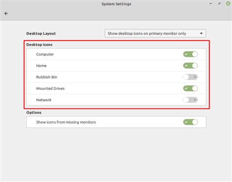 Linux Mint How To Configure Your Desktop Icons Technipages