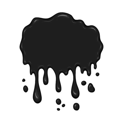Premium Vector Vector Blob Of Ink Or Oil