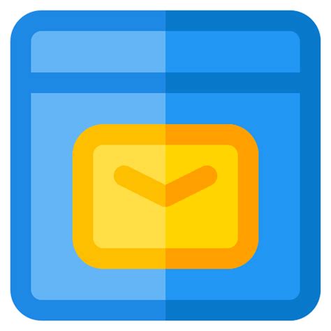 Message Generic Outline Color Icon