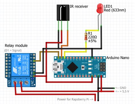 Ir Remote Controlled Power Switch For Rapsberry Pi 3