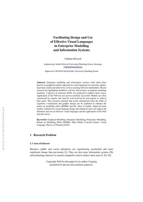 PDF Facilitating Design And Use Of Effective Visual Languages Ceur