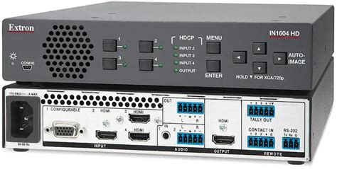 Extron In1604 Hd Four Input Scaler With Hdmi Output Creation Networks