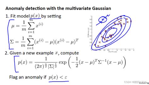 吴恩达机器学习 16 异常检测高斯分布符号 Csdn博客
