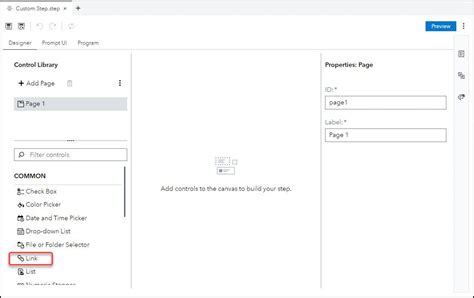 Sas Viya Link Control For Custom Steps Sas Viya Link Control For Custom Steps