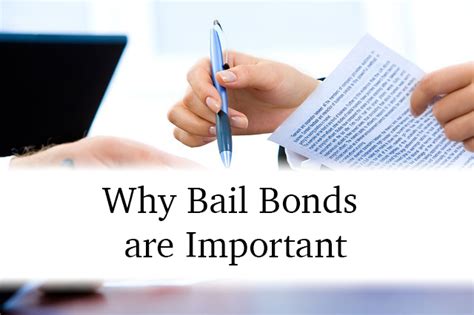 Why Bail Bonds Are Important