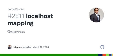 Localhost Mapping · Issue 2811 · Dotnetaspire · Github