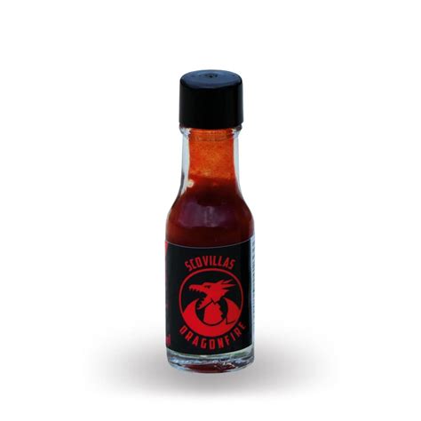Scovillas Dragonfire Extreme Hot Sauce 3ml Amazonde Lebensmittel And Getränke