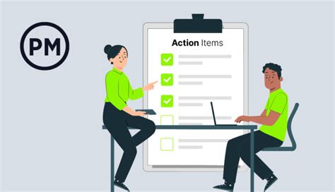 how to create action items and action item lists tracker included