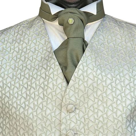 Fancy Waistcoat In Green Coes