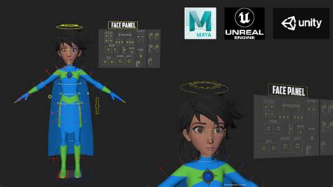 rig your characters for maya unreal engine unity by ahmedcreativart