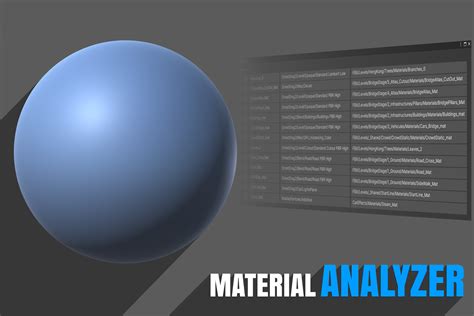 Material Analyzer Utilities Tools Unity Asset Store