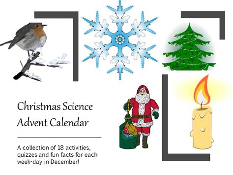Christmas Science Advent Calendar Teaching Resources