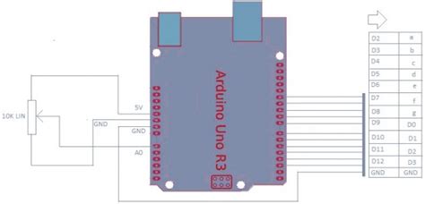 Arduino и четырехразрядный семисегментный индикатор