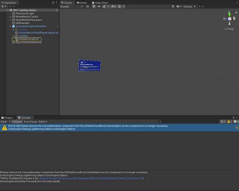 Example Scenes Generate CanvasRenderer Components Are No Longer