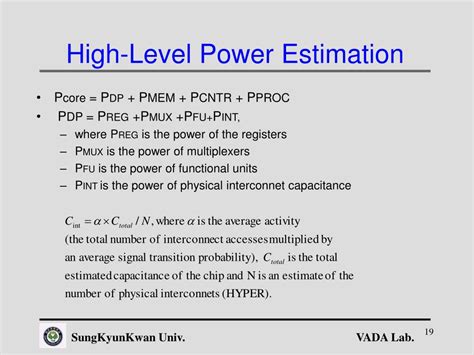 Ppt Lower Power High Level Synthesis Powerpoint Presentation Free