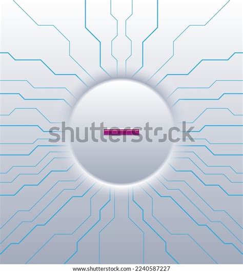 Push Button Circuit Board Technology Future Stock Vector Royalty Free 2240587227 Shutterstock