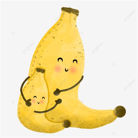 كرتون الموز موز كرتون كرتون موز Png وملف Psd للتحميل مجانا