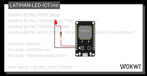 Mfajar Agus Wijaya Led Iot O Copy Wokwi Esp32 Stm32 Arduino Simulator
