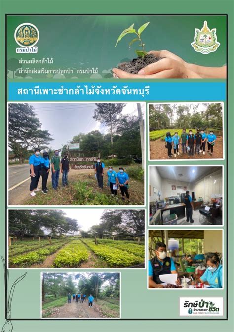 ติดตามผลการปฏิบัติงานเพาะชำกล้าไม้ ประจำปีงบประมาณ พ ศ 2565 ท้องที่จังหวัดฉะเชิงเทรา ปราจีนบุรี