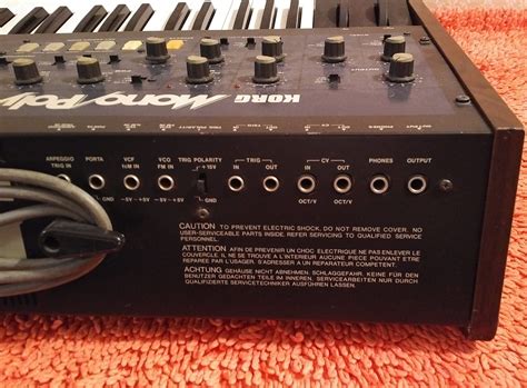 MATRIXSYNTH Korg Mono Poly Analog Synthesizer With Midi Retrofit