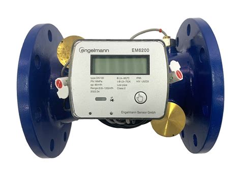Ultrasonic Thermal Energy Meter Em6200 Engelmann Sensor Gmbh
