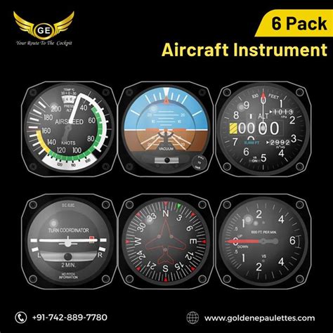 The 6 Pack Instruments Every Pilot Must Know Airspeed Indicator Asi Measures Speed