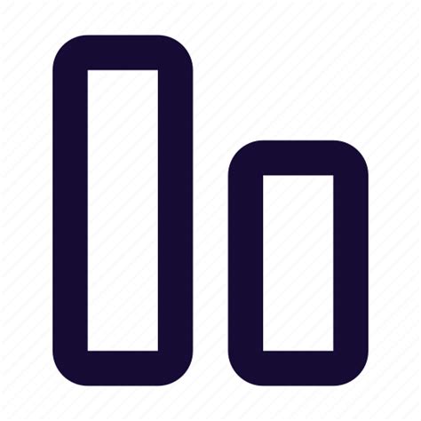 Object Align Bottom Bar Direction Alignment Icon Download On