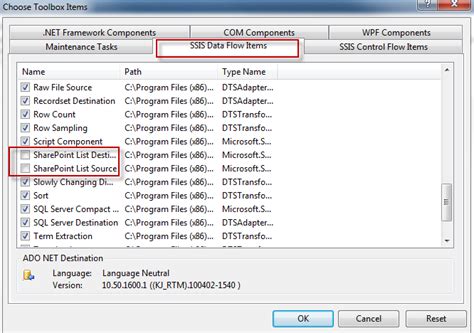 How To Use A Sharepoint List As A Data Source In Your Ssis Package The Data Queen