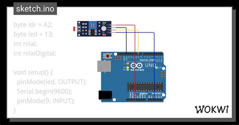 Ldr Test Wokwi Esp32 Stm32 Arduino Simulator