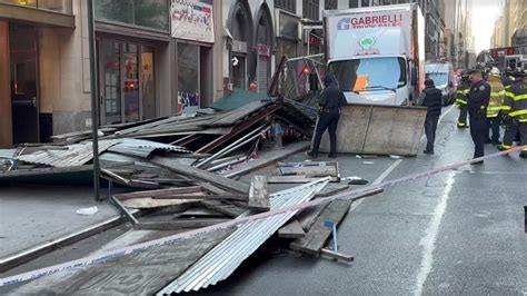 Scaffolding Collapse In Nyc Sends 3 People To The Hospital Fdny Fox News Scaffolding Collapse In Nyc Sends 3 People To The Hospital Fdny Fox News