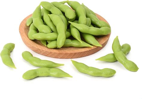Huianer 40pcs Artificial Soybean Simulation Soybean Model Faux