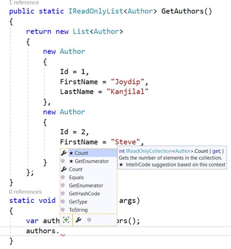 How To Work With Read Only Collections In C Infoworld