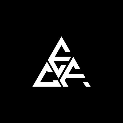 Ecf Letter Logo Creative Design With Vector Graphic Ecf Simple And Modern Logo Ecf Luxurious