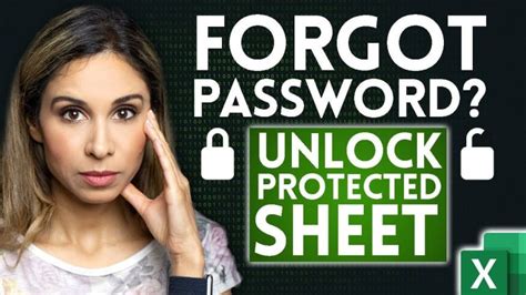 How To Unprotect Excel Xelplus Leila Gharani