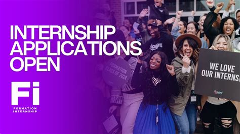 formation internship 2024 applications now open youtube