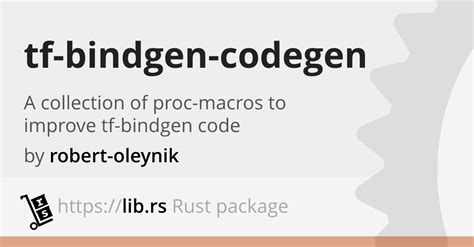 Tf Bindgen Codegen — Rust Proc Macro Helper Librs