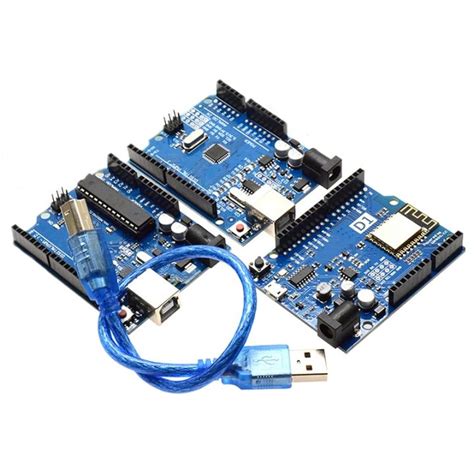 1set Uno R3 Official Box Atmega16u2 Uno Wifi R3 Mega328p Chip Ch340g