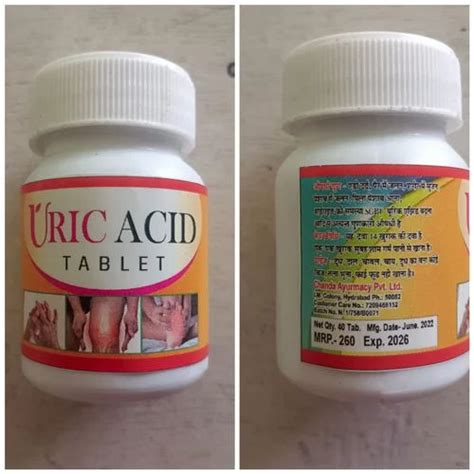 Uric Acid Tablet At ₹ 260bottle Uric Acid Tablet In Gopalganj Id