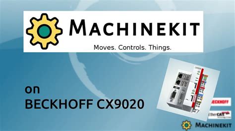 Machinekit EtherCAT On Beckhoff CX Siggen HAL Component Test YouTube