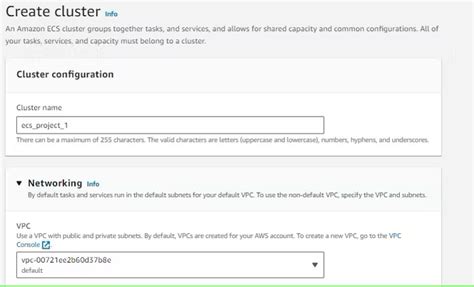 Getting Started With Ecs Elastic Container Service In Aws