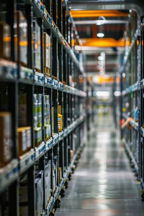 Automated Warehouse Robotics Enhancing Efficiency In Goods Logistics And Inventory Management