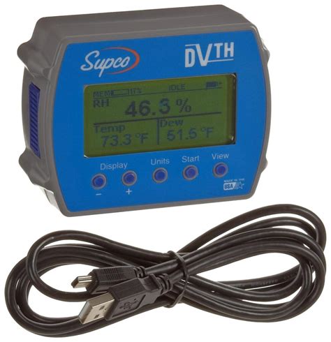 Supco DVTH Data View Temperature And Humidity Data Logger With Display Review Data Loggers