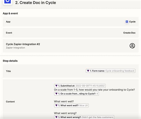 How Do I Add Spacing And Line Breaks Into The Content Of My Cycle Doc Zapier Community