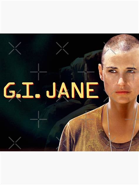 Gi Jane Trending Sticker For Sale By Marisamcgahan Redbubble