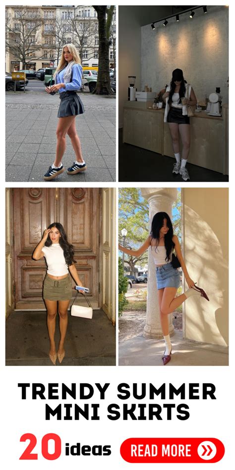 Trendy Summer Mini Skirts Must Have Styles And Chic Combos