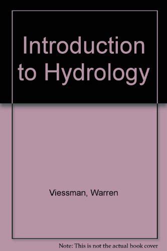 libro introduction to hydrology the intext series in civil engineering