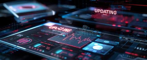 Computer And Business Security Concept System Updates And Privacy Protection Stock Illustration